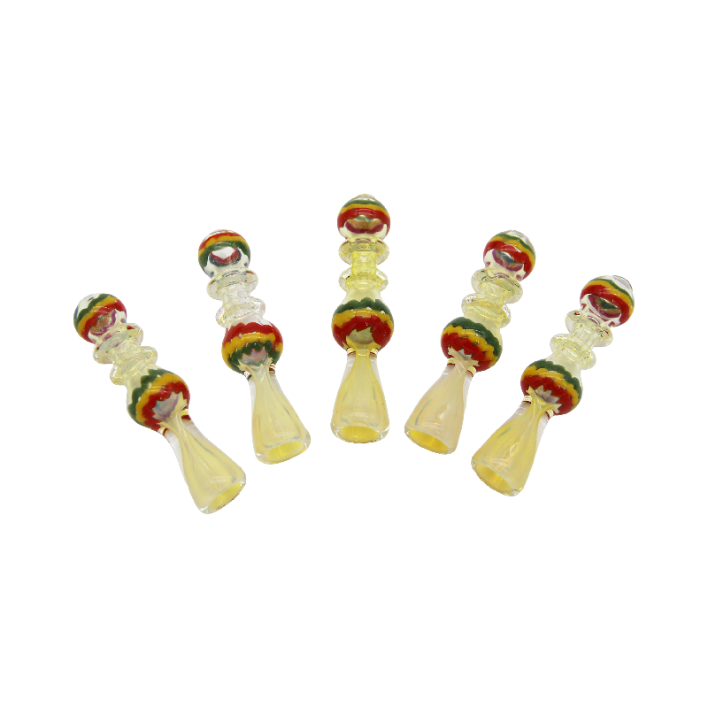 1 HITTER RASTA HAND PIPE | Gotham Distro