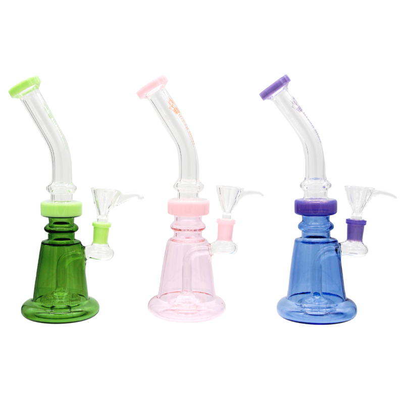 10'' URBAN GLASS MATRIX PERC BEAKER COLOR TUBE | Gotham Distro