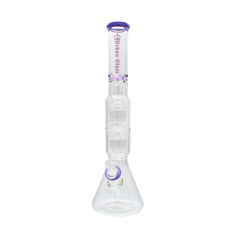 19'' URBAN GLASS WATERPIPE (G 11135) | Gotham Distro