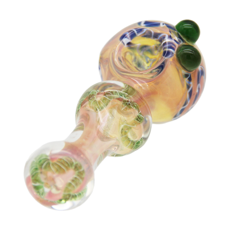4'' GOLD SPIRAL HAND PIPE | Gotham Distro