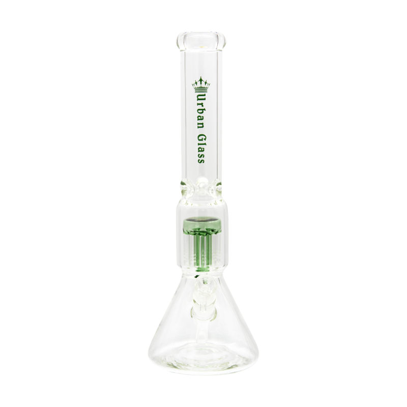 17'' URBAN GLASS BEAKER TREE WATERPIPE | Gotham Distro