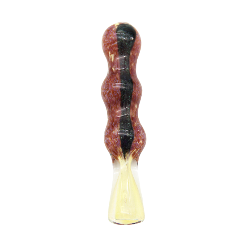 DICRO FRIT 3 BALL CHILLUM | Gotham Distro