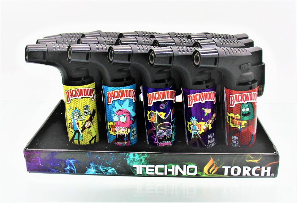 RM BKW Techno TORCH Display of 15 CT – Gotham Distro X OB Wholesale