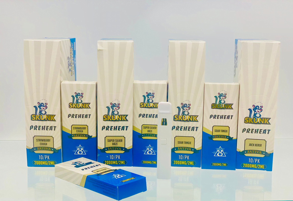 SKUNK D8 2000MG 2ML – PACK OF 10 – Gotham Distro X OB Wholesale