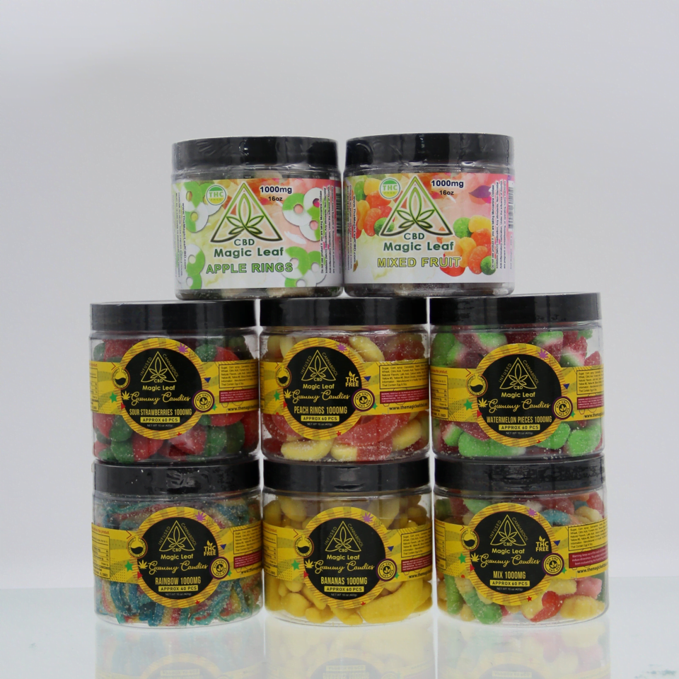Magic Leaf 1000Mg SOUR BEAR Gummies – Gotham Distro X OB Wholesale