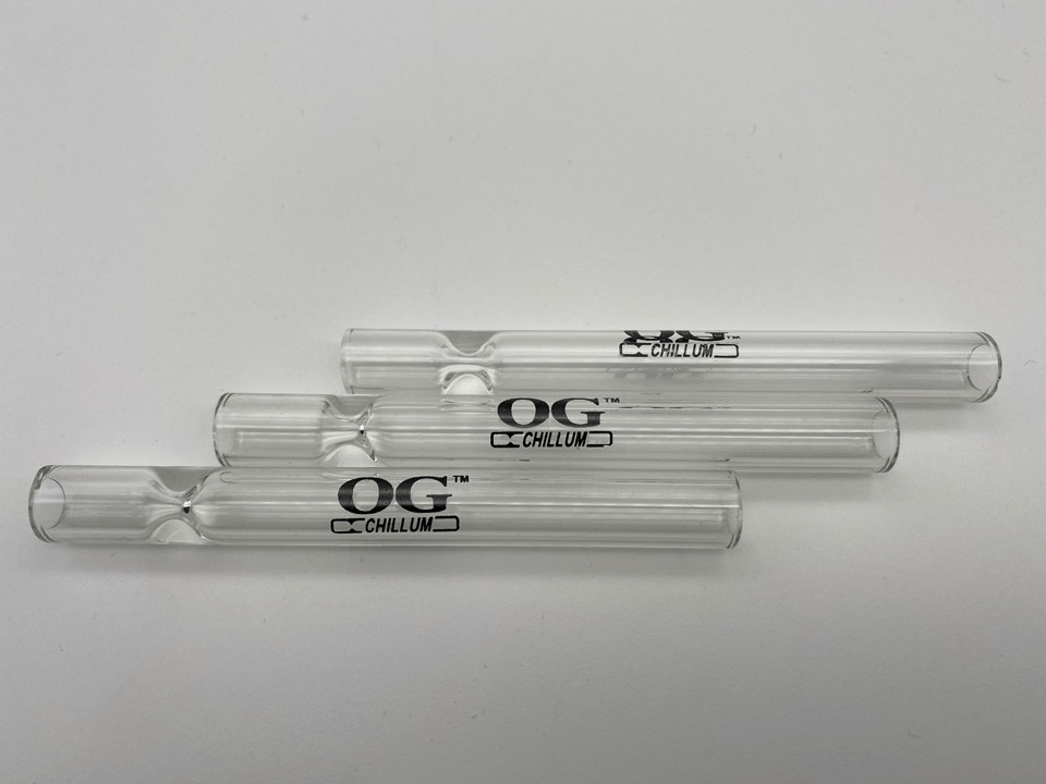 Clear Glass OG Chillum Acrylic Box with Logo 100ct – Gotham Distro X OB ...
