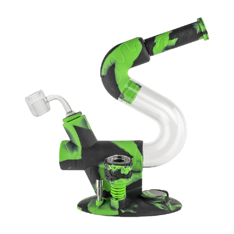 OOZE SWERVE SILICONE WATER PIPE & NECTAR COLLECTOR | Gotham Distro