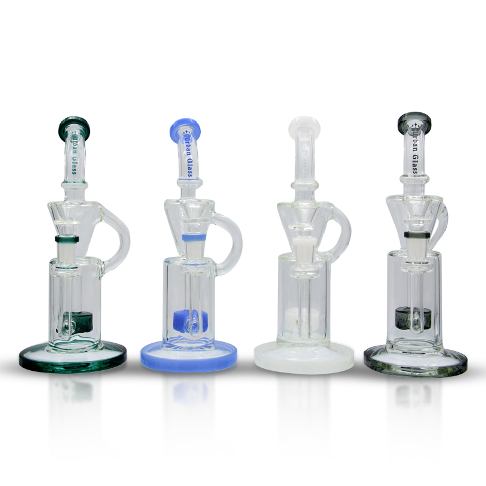 10″ 430GM URBAN GLASS WATERPIPE – Gotham Distro X OB Wholesale