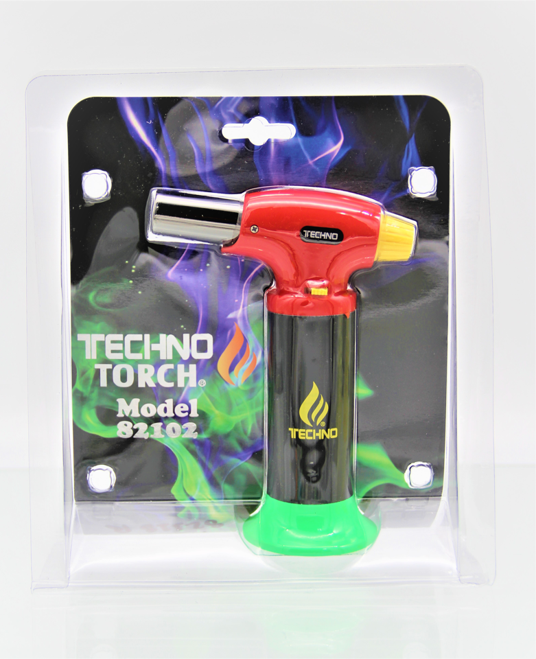 RUBBER SLANT TORCH LIGHTER IN CLAM SHELL – Gotham Distro X OB Wholesale