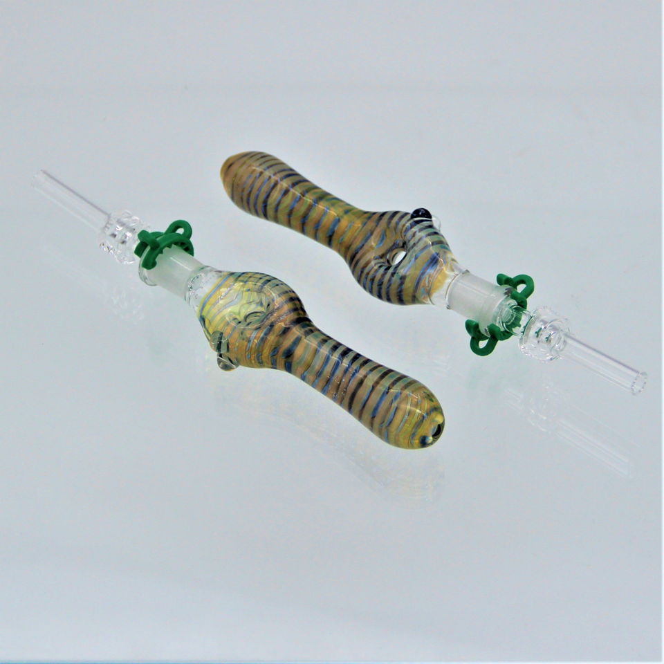 10MM QUARTZ TIP GLASS W/ 10MM PLASTIC CLIP – Gotham Distro X OB Wholesale