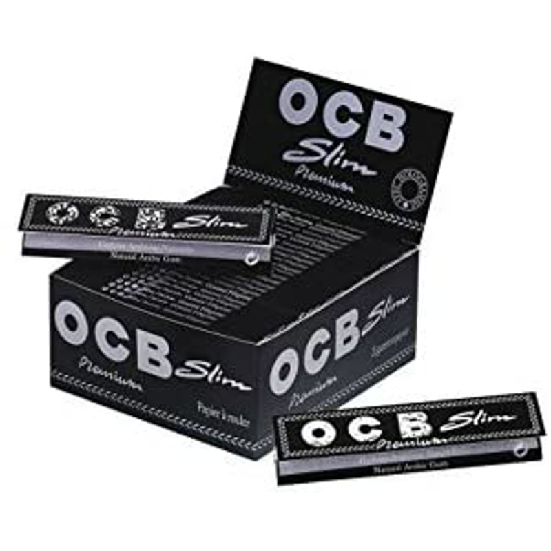 OCB PREMIUM SLIM SIZE 24CT CIGARETTE PAPER – Gotham Distro X OB Wholesale