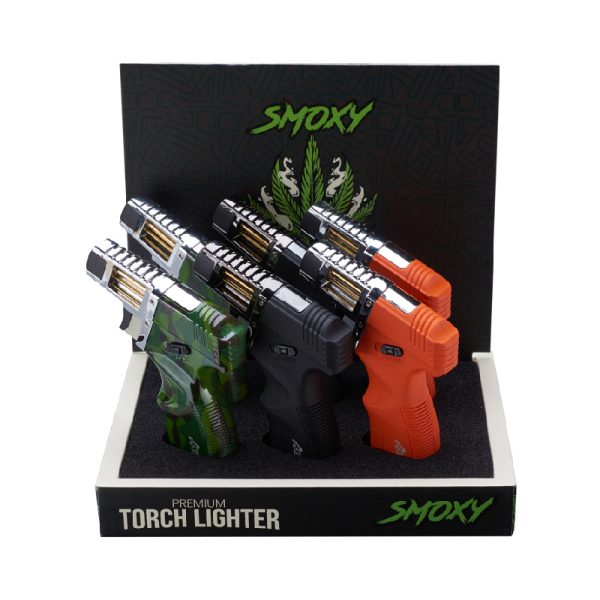 SMOXY TORCH LIGHTER COLT 6CT DISPLAY | Gotham Distro