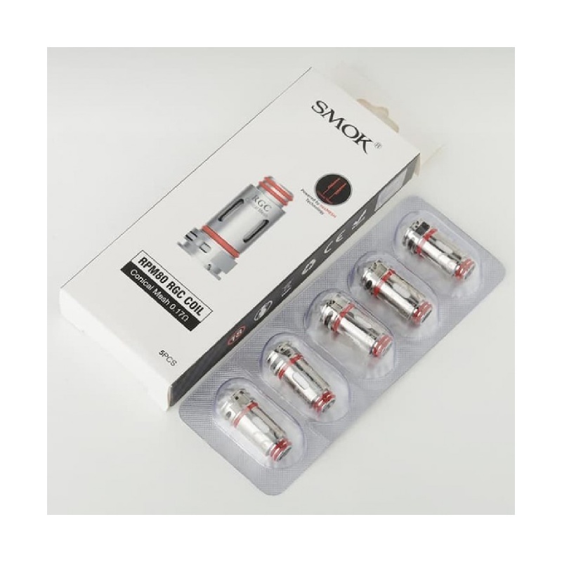 SMOK RPM 80 RGC CONICAL MESH 0.17 COIL 5 CT – Gotham Distro X OB Wholesale