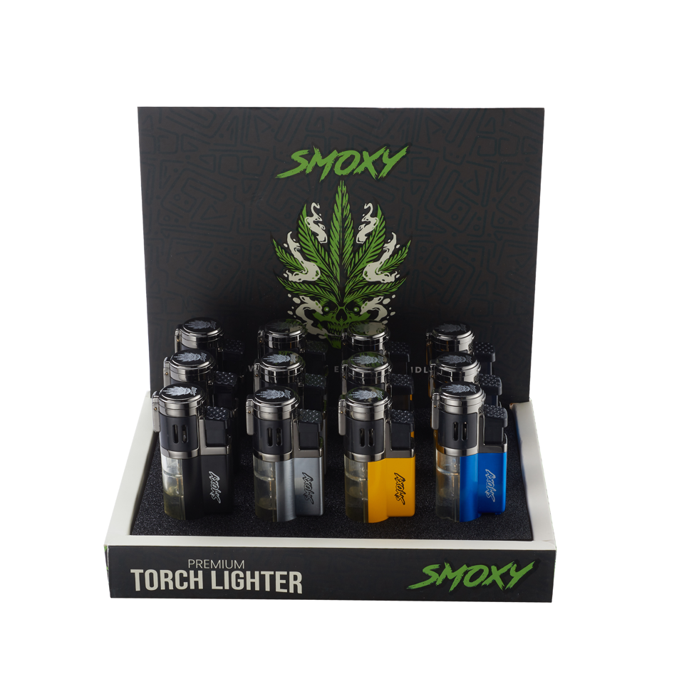 SMOXY TORCH LIGHTER LEXUS 12CT DISPLAY | Gotham Distro