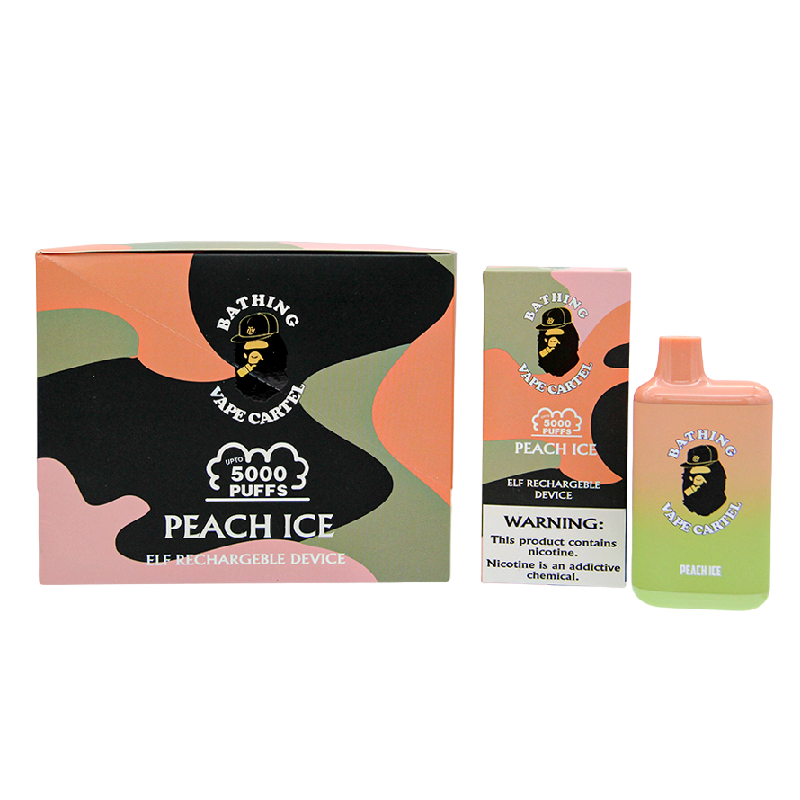 BATHING VAPE CARTEL ELF DEVICE 5000PF – BOX OF 10 – Gotham Distro X OB ...