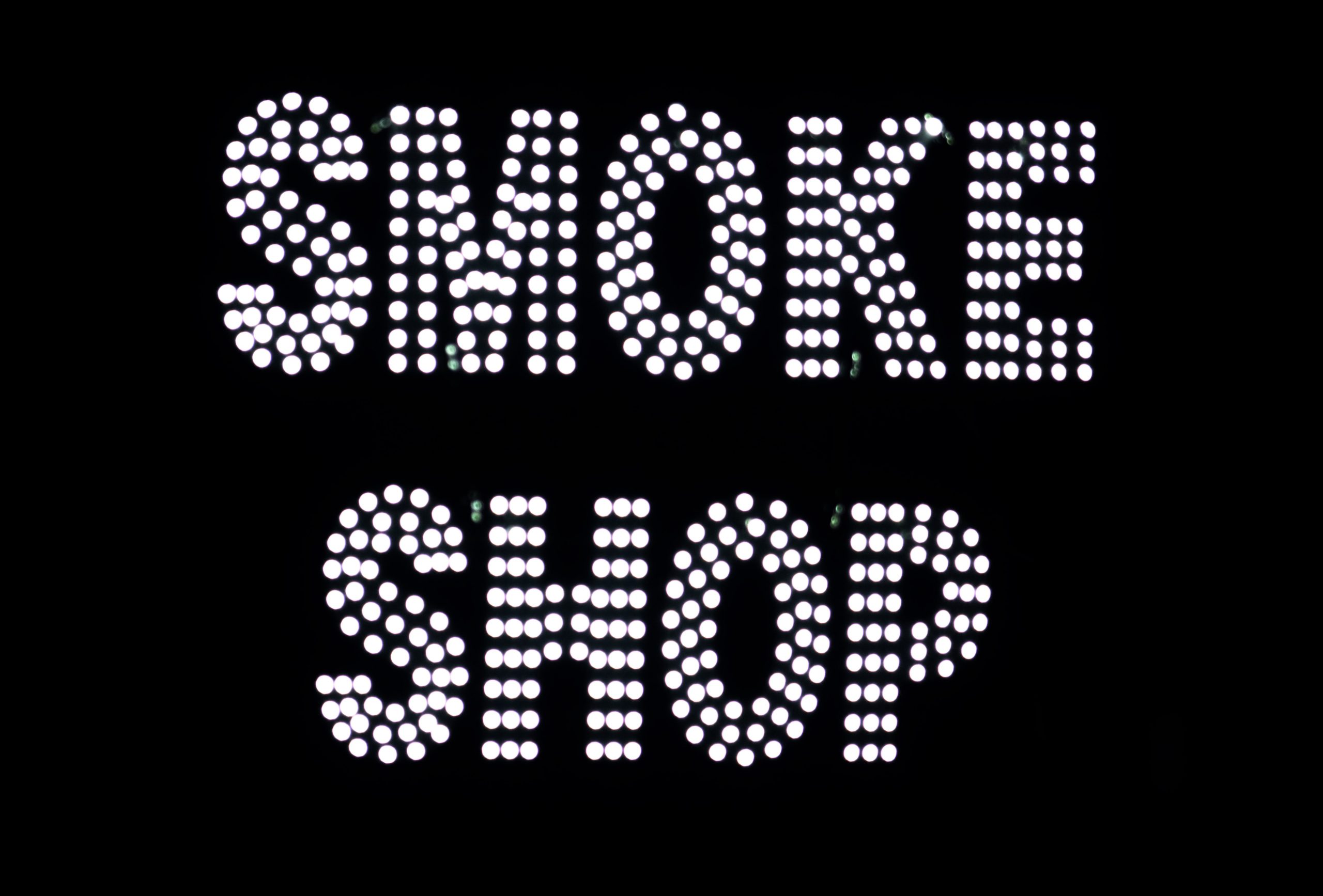 LED SIGN SMOKE SHOP 24X15 WHITE – Gotham Distro X OB Wholesale