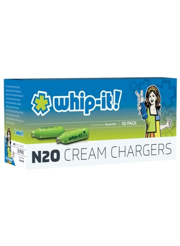 WHIP IT N20 CREAM CHARGER 50CT - Gotham Distro X OB Wholesale