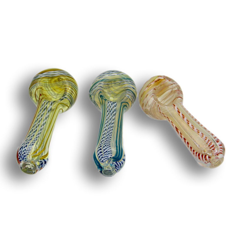 4'' BP FUMED TWISTED PIPE | Gotham Distro