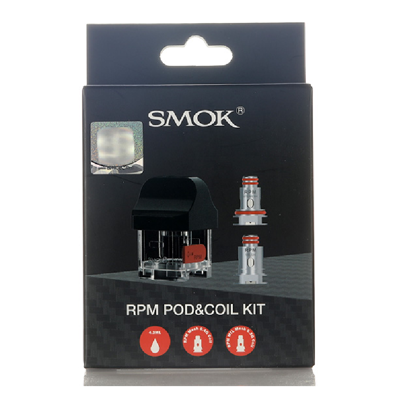 SMOK RPM POD & COIL KIT ( POD + 2 COIL ) | Gotham Distro
