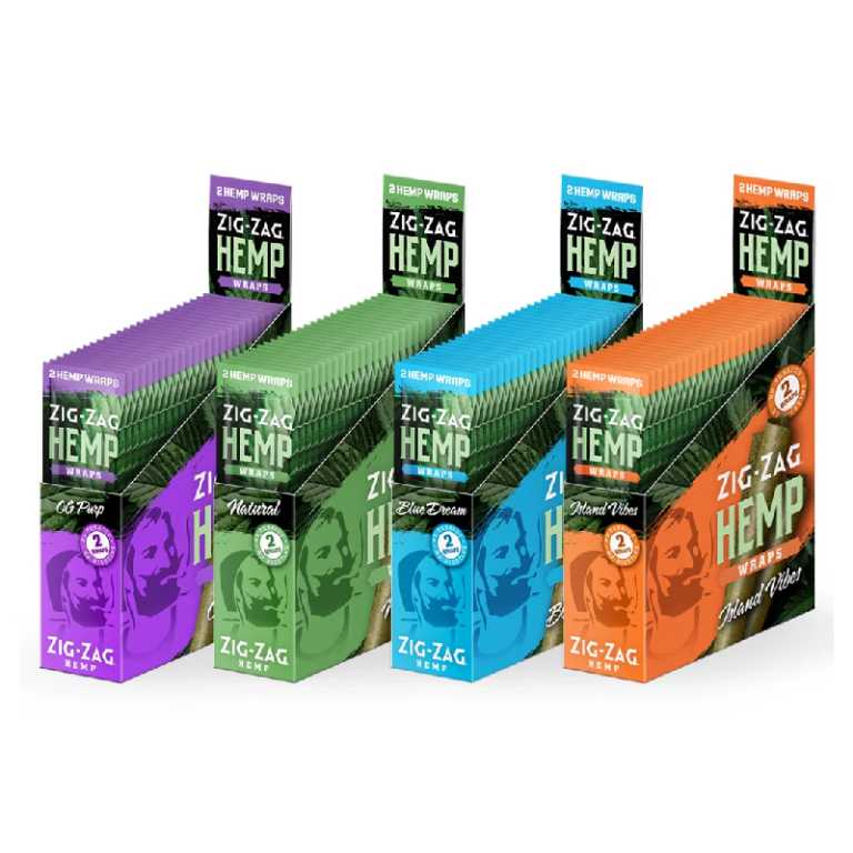 ZIGZAG HEMP WRAPS | Gotham Distro