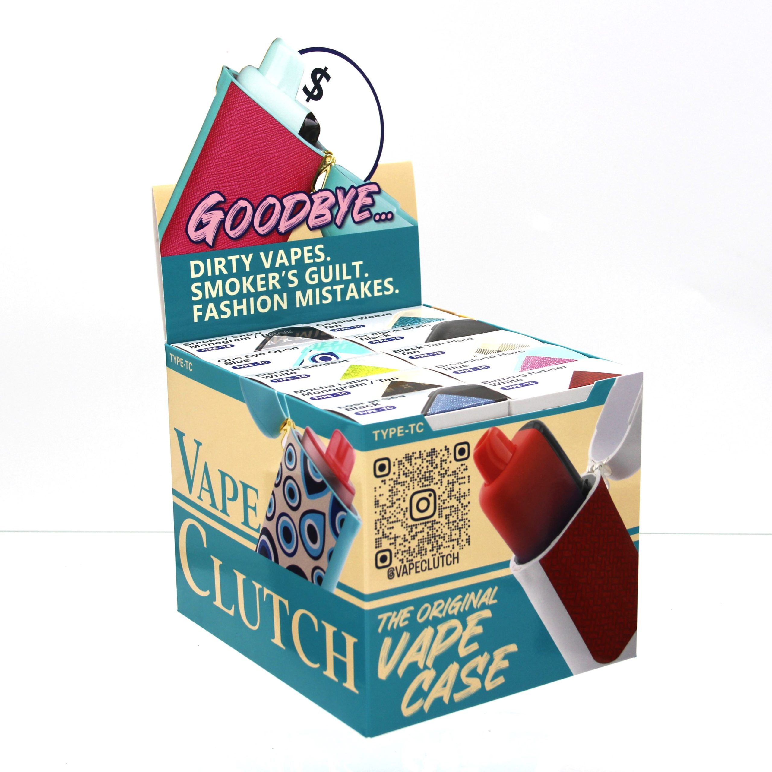 VAPE CLUTCH VAPE CASE LARGE -BOX OF 10 | Gotham Distro