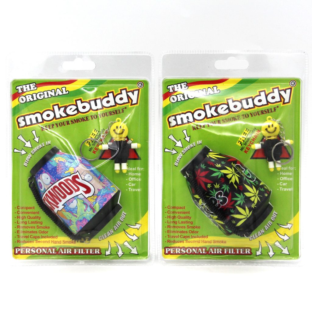 SMOKE BUDDY ORIGINAL PERSONAL AIR FILTER COOKIES/BACKWOODS ASSORTED ...