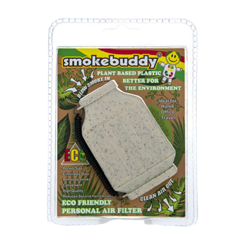 SMOKE BUDDY ECO JUNIOR PERSONAL AIR FILTER WHITE | Gotham Distro