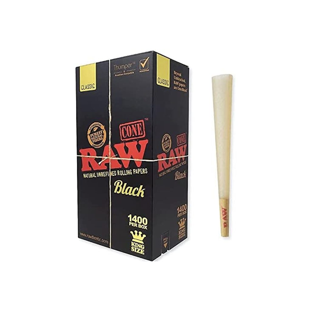 RAW CONE BLACK CLASSIC SERIES | Gotham Distro
