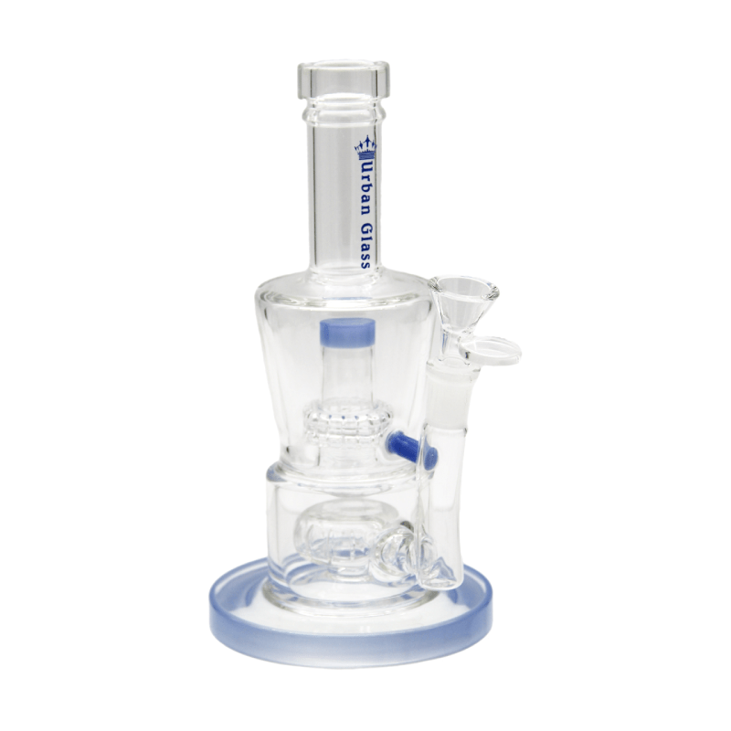9'' URBAN GLASS WATERPIPE (G 108 OB 02) | Gotham Distro