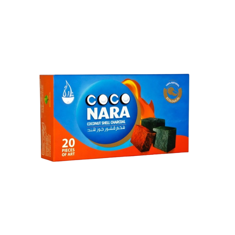COCO NARA CHARCOAL 20CT COCONUT SHELL CHARCOAL | Gotham Distro
