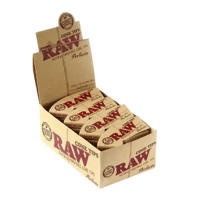 RAW CONE TIPS PERFECTO 24 PER BOX | Gotham Distro