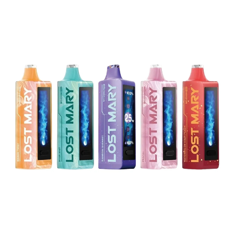 LOST MARY PRO DISPOSABLE MO20000PF - BOX OF 5 (MEGA HD ANIMATION SCREEN ...