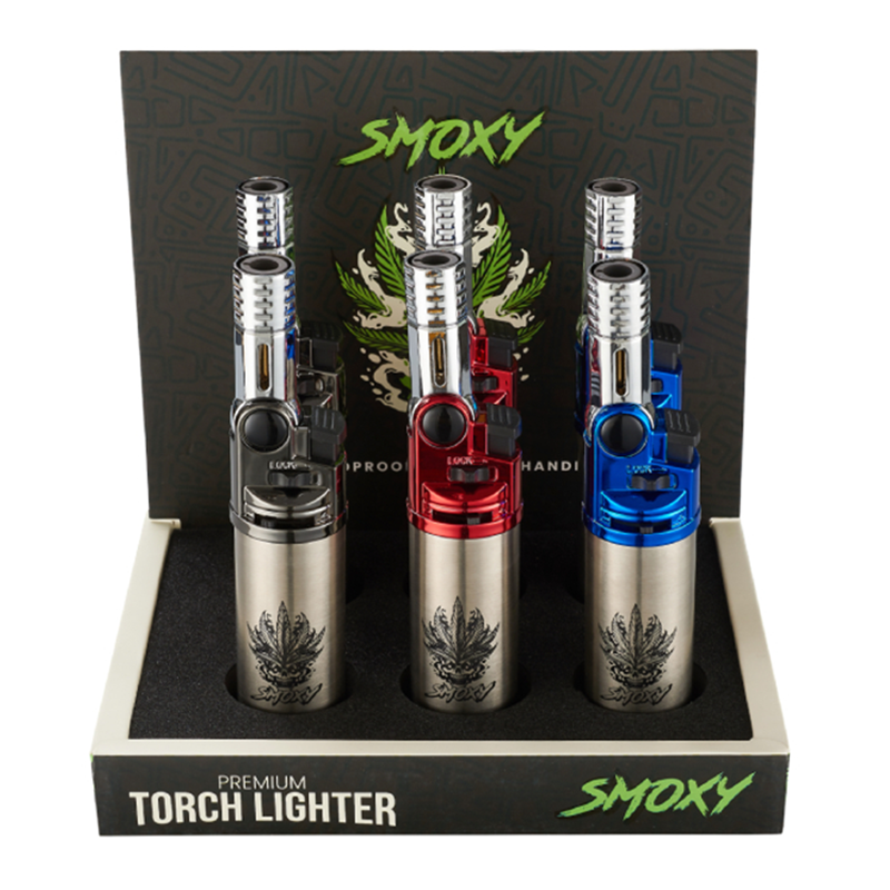 SMOXY TORCH LIGHTER BOGIE 6CT DISPLAY | Gotham Distro