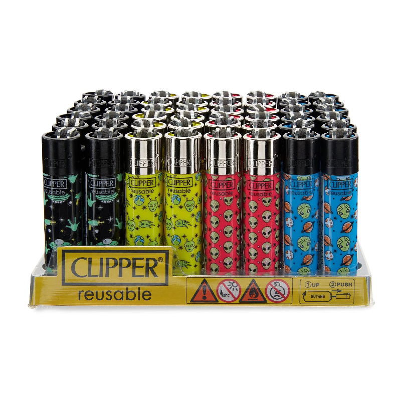 CLIPPER LIGHTER EXTERNAL NEIGHBORS 48CT | Gotham Distro