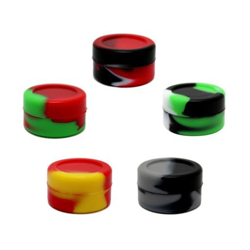 SILICONE CONTAINER ROUND SMALL | Gotham Distro