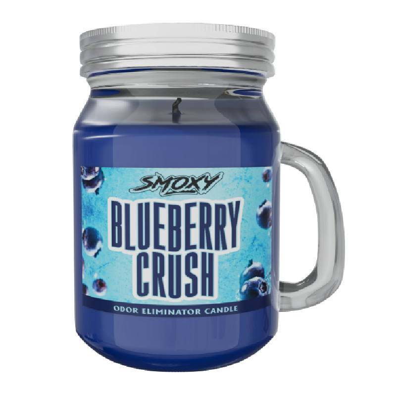 SMOXY MINI 3.17OZ CANDLE - BLUEBERRY CRUSH | Gotham Distro