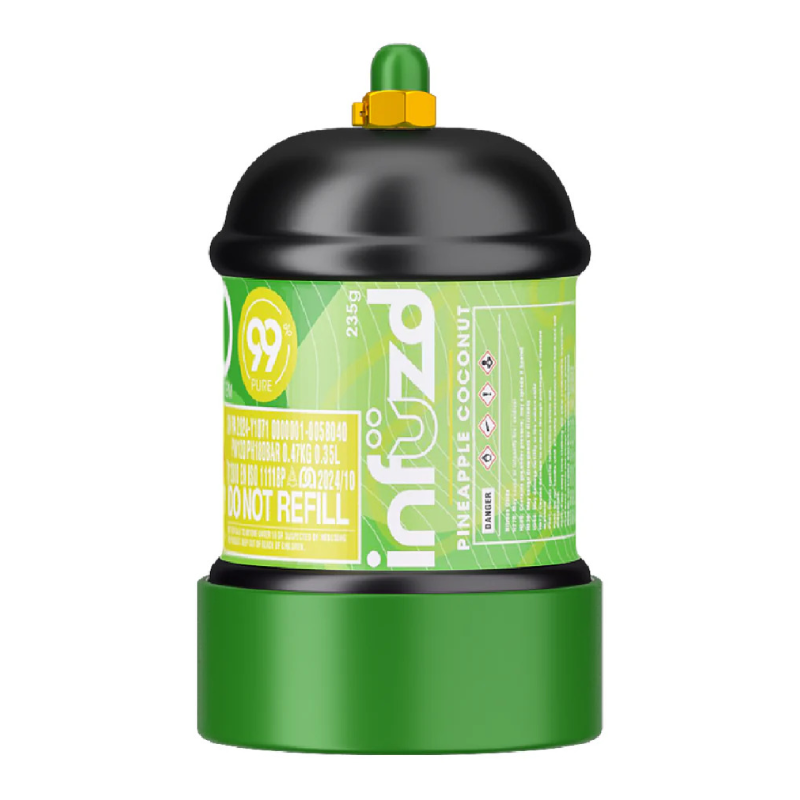 INFUZD WHIP 235G MINI TANK – PINEAPPLE COCONUT - BOX OF 12 | Gotham Distro