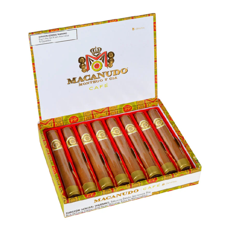 MACANUDO CRYSTAL CAFE BOX OF 8 | Gotham Distro