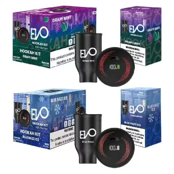 EVO HOOKAH KIT -BOX OF 6 | Gotham Distro