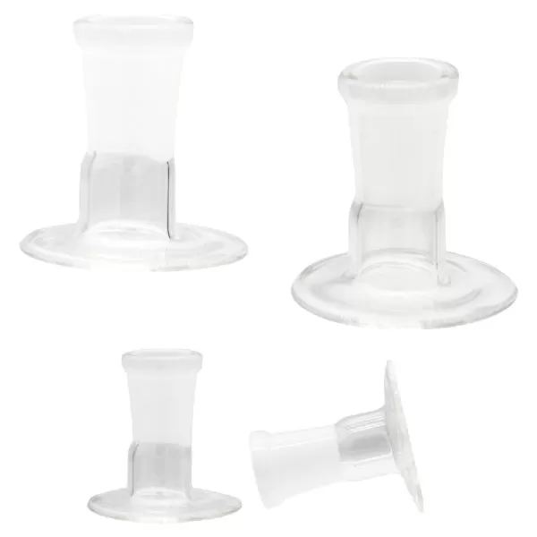 14MM MALE BANGER AND BOWL GLASS STAND | Gotham Distro